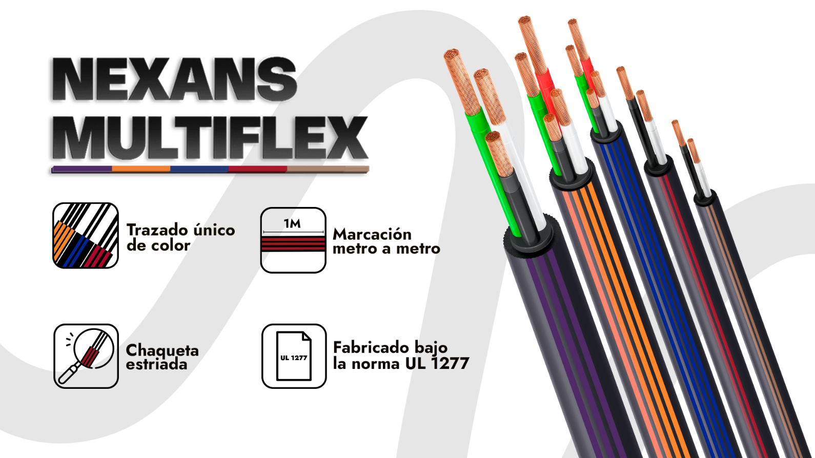 Nexans - Cables AWG Nexans Multiflex: Identificación Fácil y Eficiente